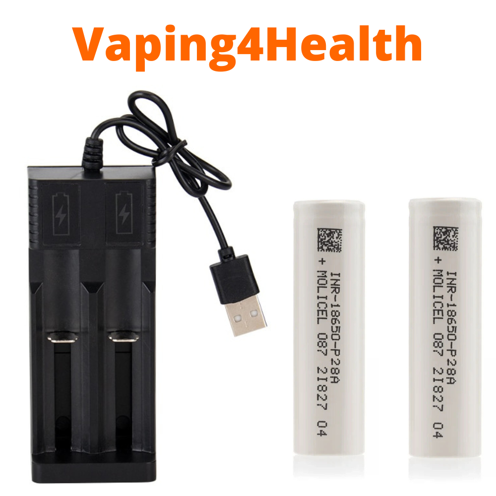 Molicel P28A – Tinymight Battery Set – Vaping4Health