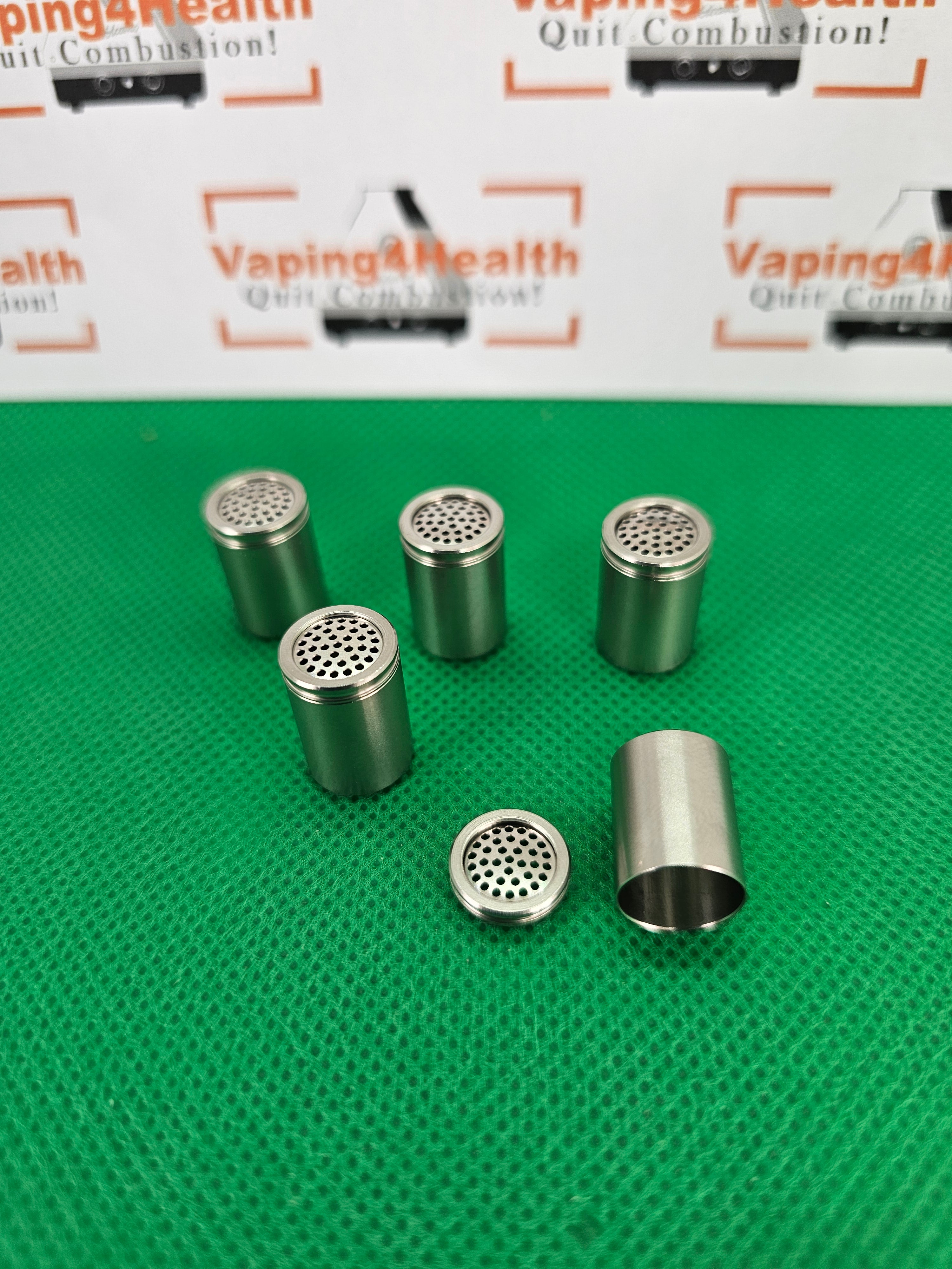 Arizer Capsule Pack – Steel + Caddy – Vaping4Health